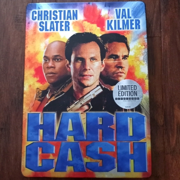 Sony | Media | Hard Cash Steel Box Set On Dvd Christian Slater | Poshmark